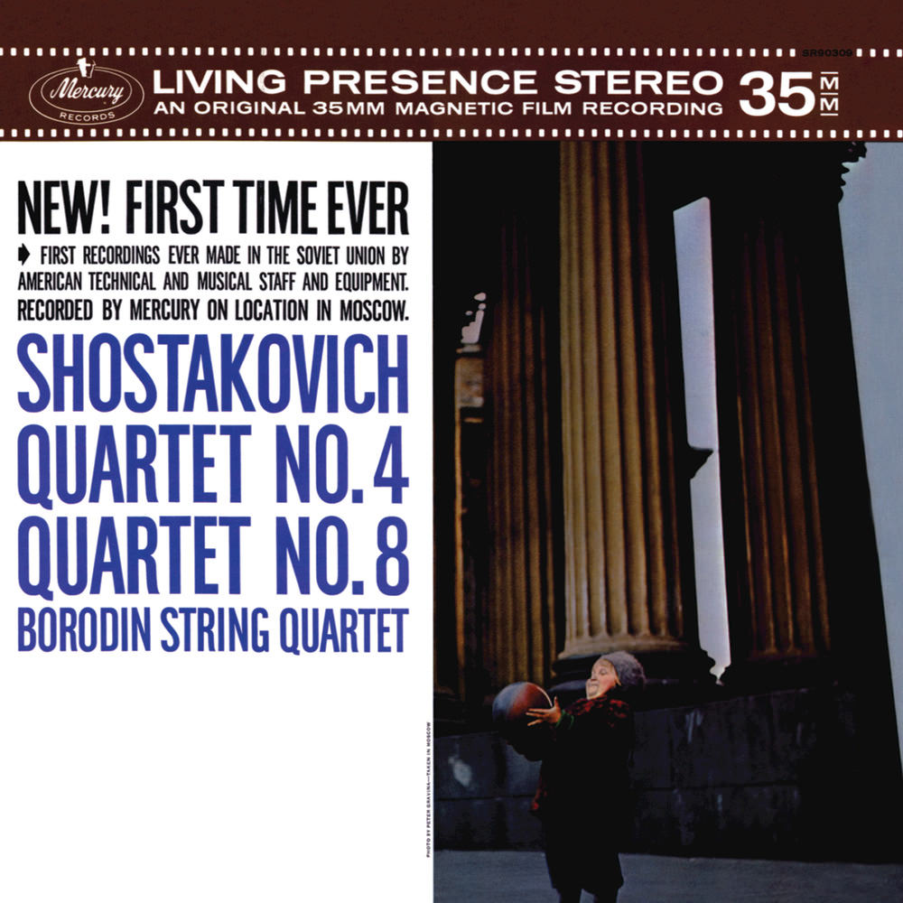 Borodin Quartet, Shostakovich: Quartet No. 4 - Quartet No. 8 in High-Resolution Audio ...