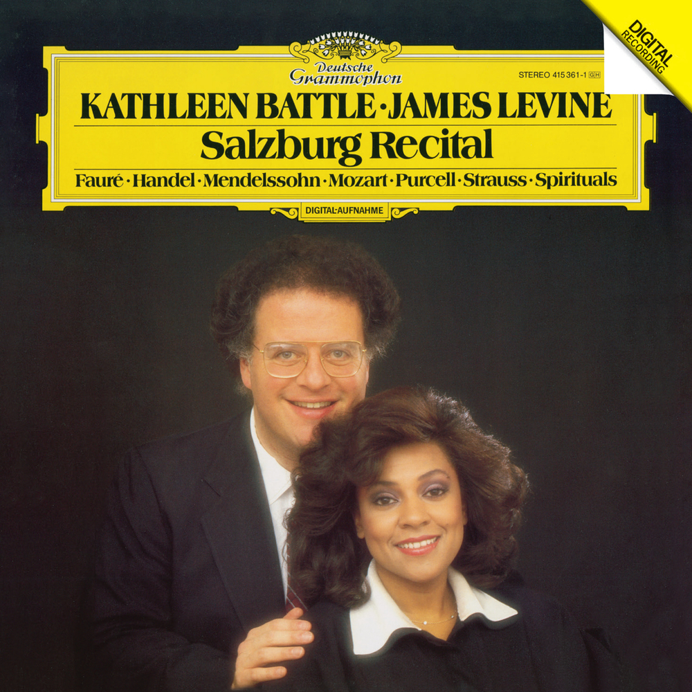 Kathleen Battle; James Levine, Salzburg Recital (Kathleen Battle Edition, Vol. 8) in High ...