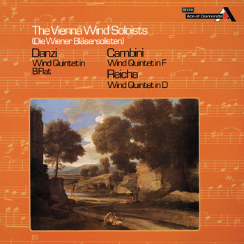 Wiener Bläsersolisten, Danzi: Wind Quintet, Op. 56, No. 1; Cambini ...