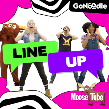 GoNoodle; Moose Tube, Line Up (Single) in High-Resolution Audio ...
