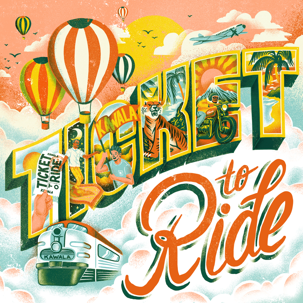 KAWALA, Ticket To Ride (Single) in High-Resolution Audio - ProStudioMasters