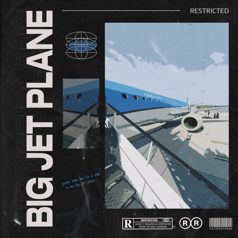 Restricted Big Jet Plane Single In High Resolution Audio