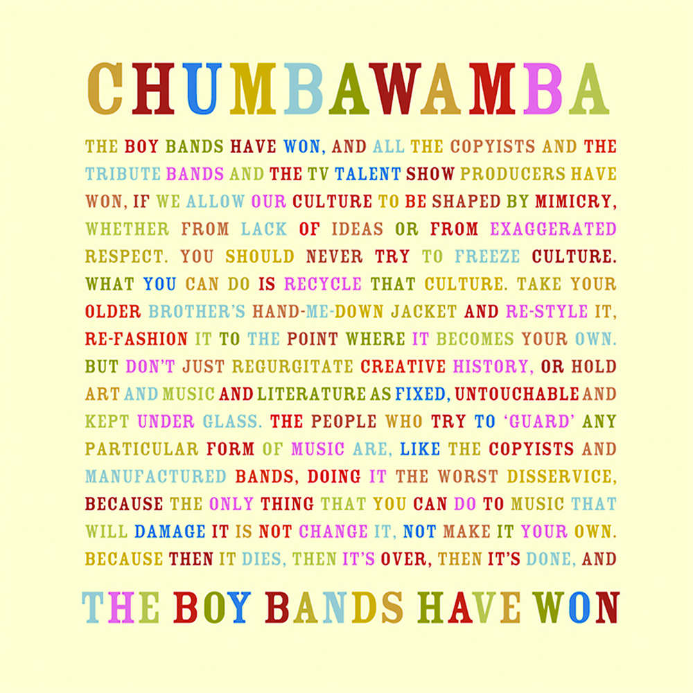 Chumbawamba, The Boy Bands Have Won in High-Resolution Audio ...