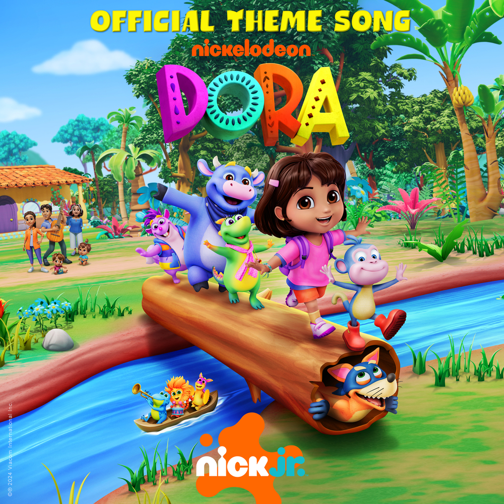 Dora The Explorer; Nick Jr., DORA (Official Theme Song / Sped Up / Single) in High-Resolution ...
