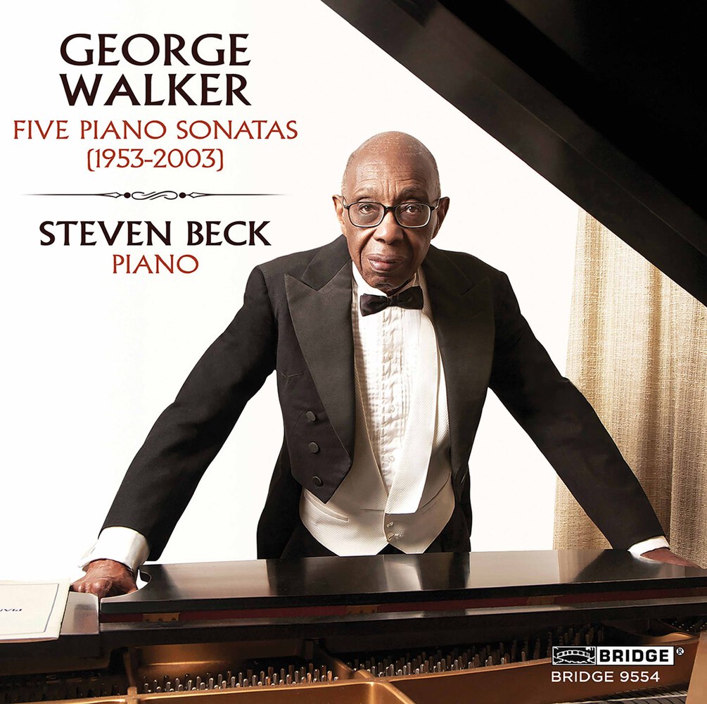 Steven Beck, George Walker: Piano Sonatas in High-Resolution Audio ...