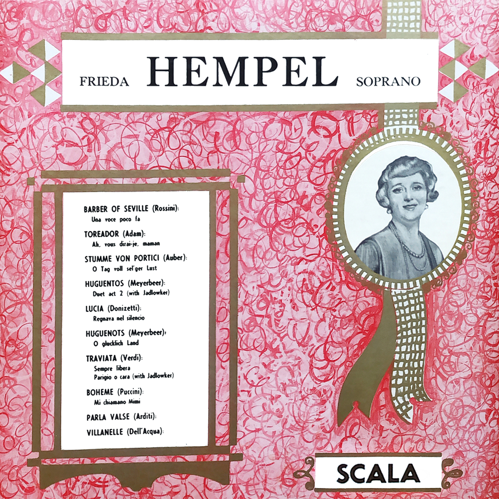 Frieda Hempel, Frieda Hempel, Soprano in High-Resolution Audio ...