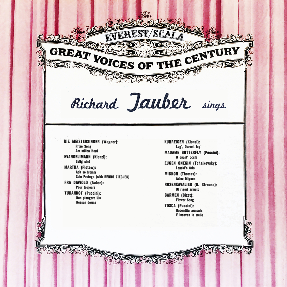 Richard Tauber, Richard Tauber Sings in High-Resolution Audio ...