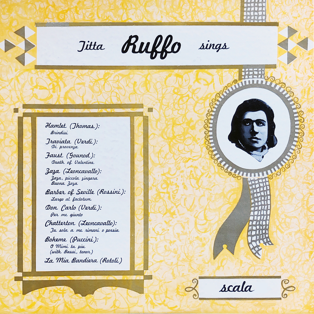 Titta Ruffo; Giuseppe De Luca, Great Voices Of The Century in High ...