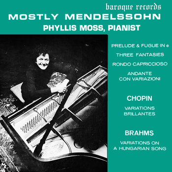 Phyllis Moss, Mostly Mendelssohn in High-Resolution Audio ...