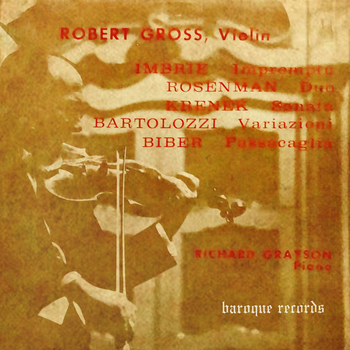 Robert Gross; Richard Grayson, Impromptu / Sonata / Duo / Variazioni ...