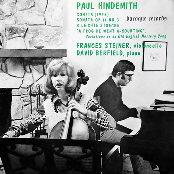 Frederick Steiner; David Berfield, Hindemith: Sonata (1948) - Sonata Op ...