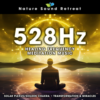 Nature Sound Retreat, 528 Hz Healing Frequency Meditation Music - Solar Plexus Golden Chakra ...
