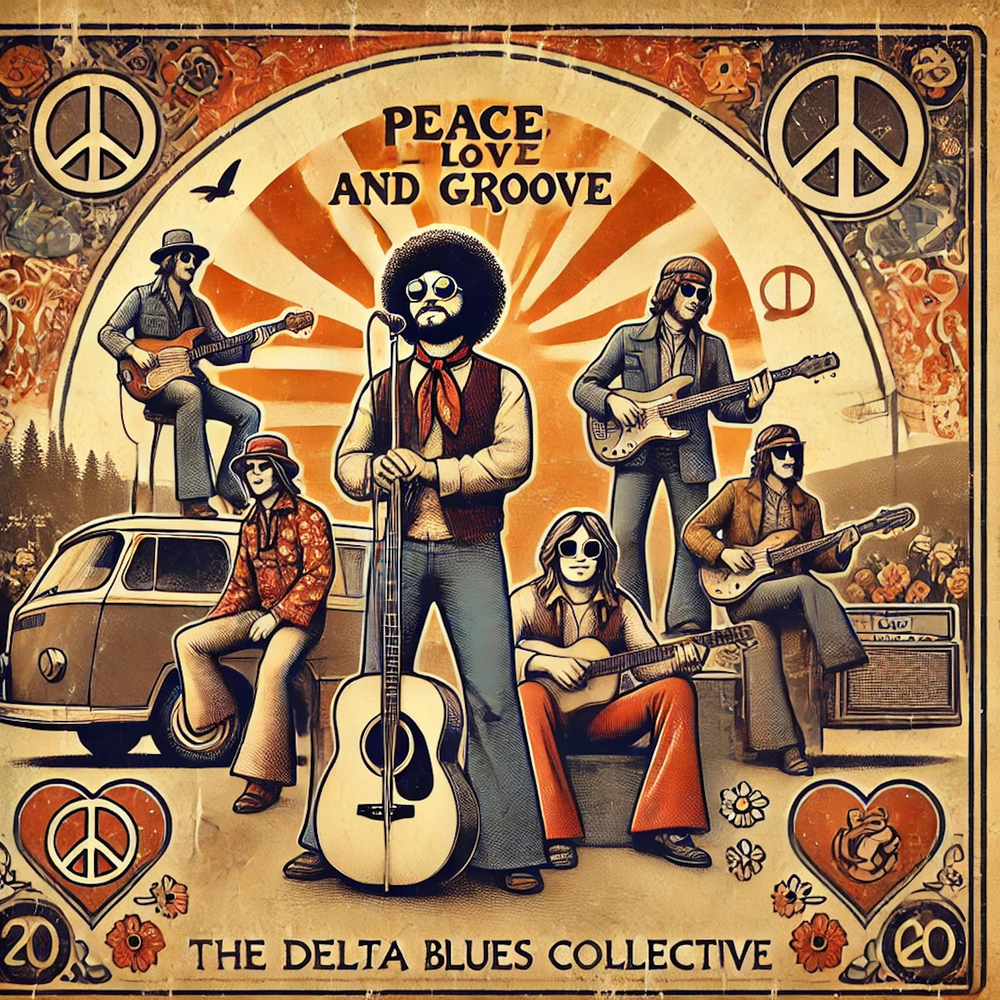 The Delta Blues Collective, Peace, Love, and Groove in High-Resolution ...