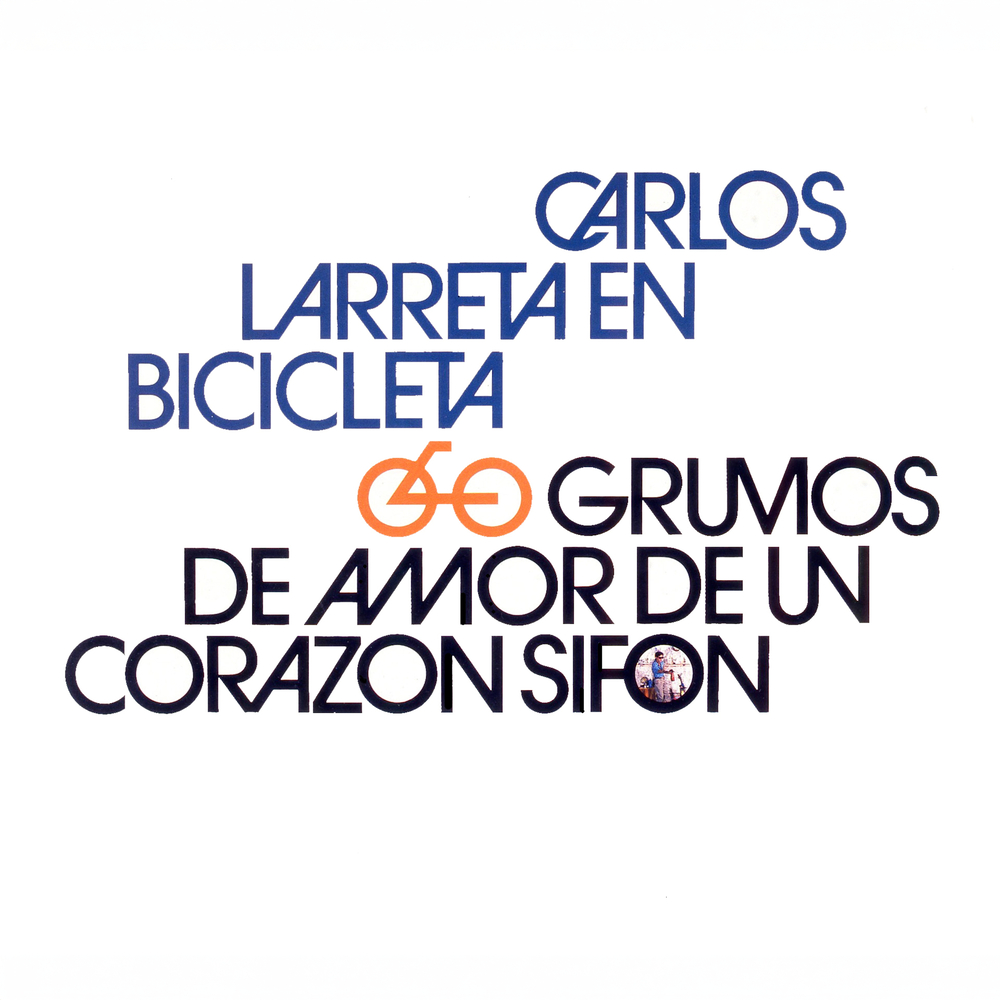 Carlos Larreta en bicicleta; Gabriel Castellano, Grumos de amor de un ...