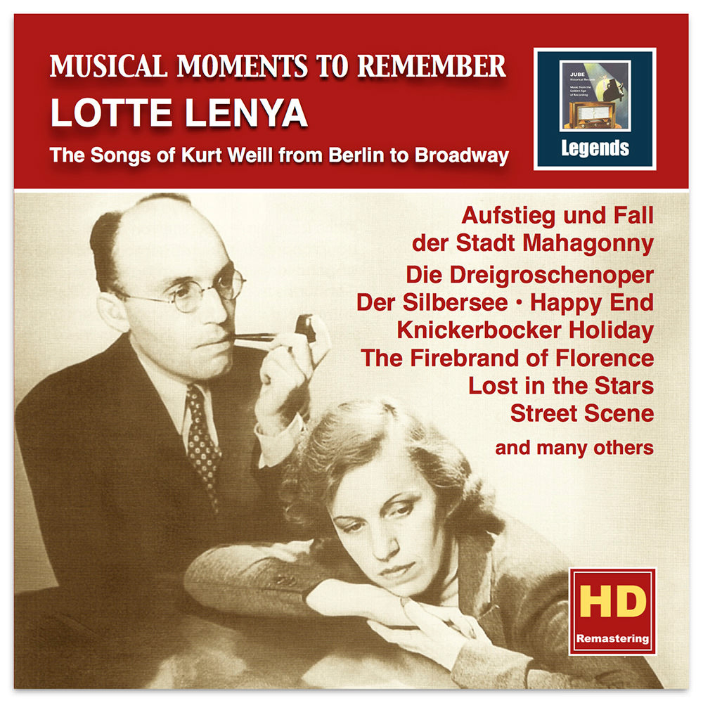Lotte Lenya, Musical Moments to Remember: Lotte Lenya: The Songs of ...