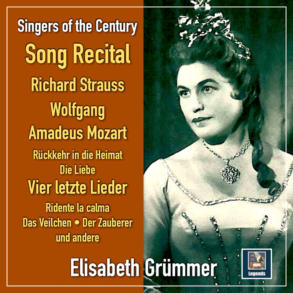 Elisabeth Grümmer, Song Recital - Strauss & Mozart in High-Resolution ...