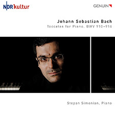 Stepan Simonian, Johann Sebastian Bach: Toccatas for Piano, BWV 910-916 ...