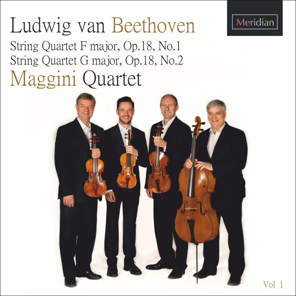 Maggini Quartet, Beethoven Quartets Op. 18, 1 & 2 in High-Resolution Audio - ProStudioMasters