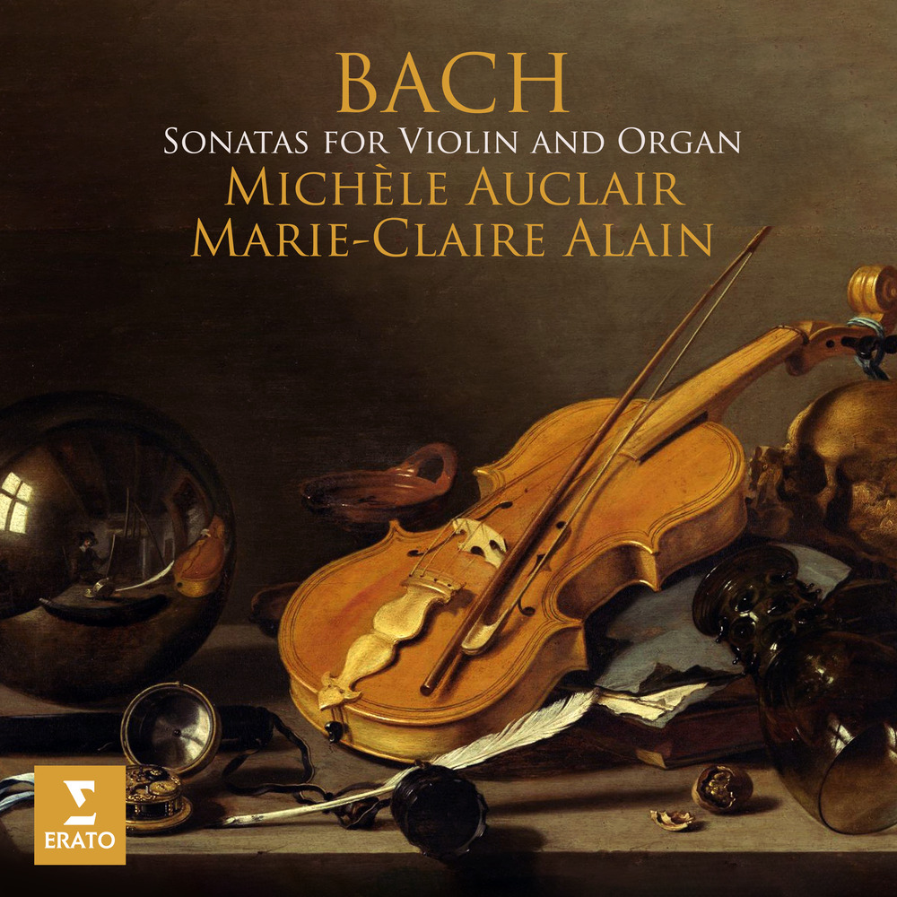 Michèle Auclair; Marie-Claire Alain, Bach: Sonatas for Violin and Organ ...