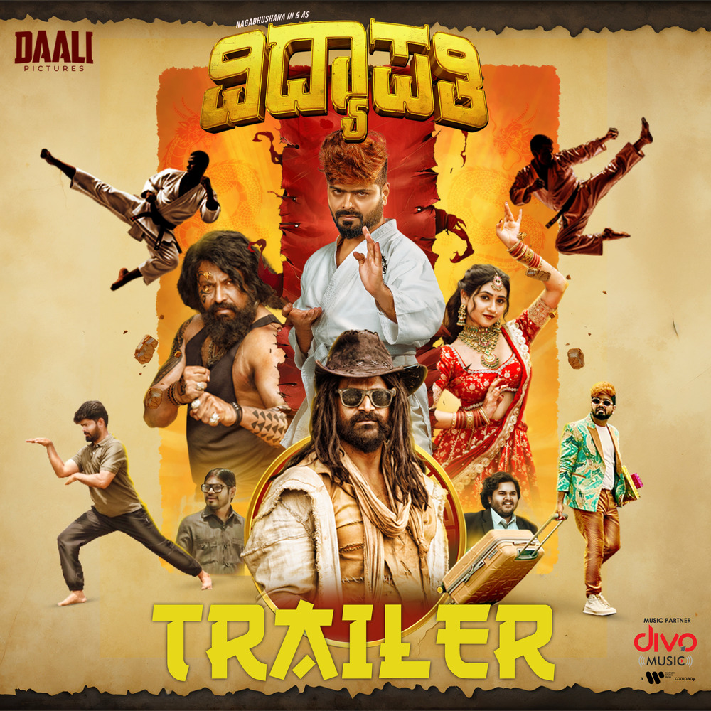 Dossmode; Nagabhushana; Malaika T Vasupal; Rangayana Raghu; Karthik Rao, Vidyapati Trailer (From ...