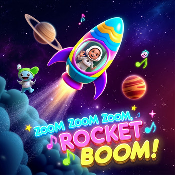 TinyToonz, Zoom Zoom Zoom Rocket Boom (Single) in High-Resolution Audio ...
