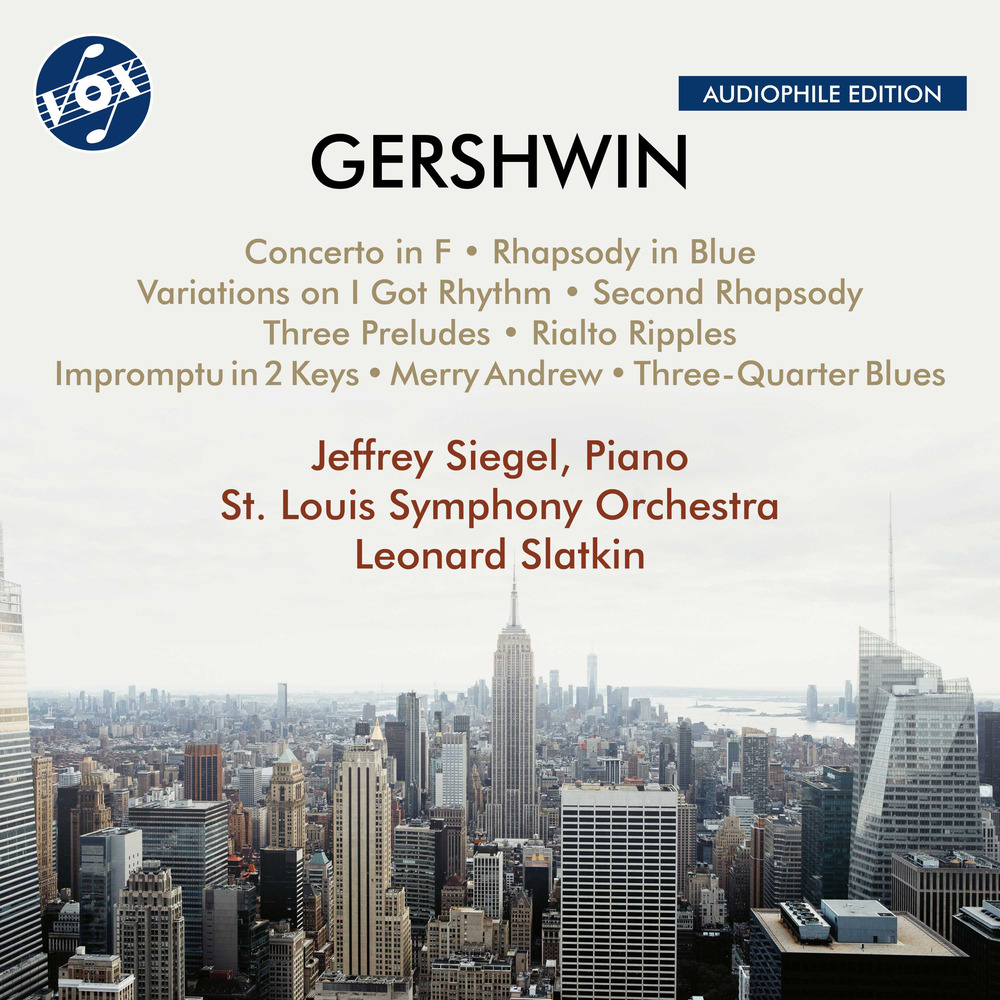 Jeffrey Siegel; St. Louis Symphony Orchestra; Leonard Slatkin, Gershwin ...