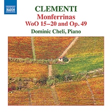Dominic Cheli, Clementi: Monferrinas, WoO 15-20 & Op. 49 in High ...