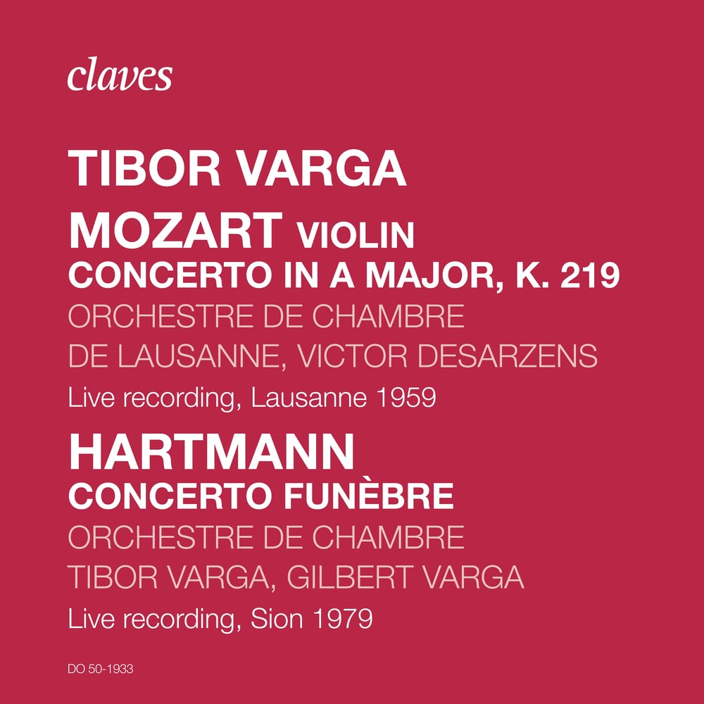 Tibor Varga; Orchestre de Chambre de Lausanne; Orchestre de Chambre ...