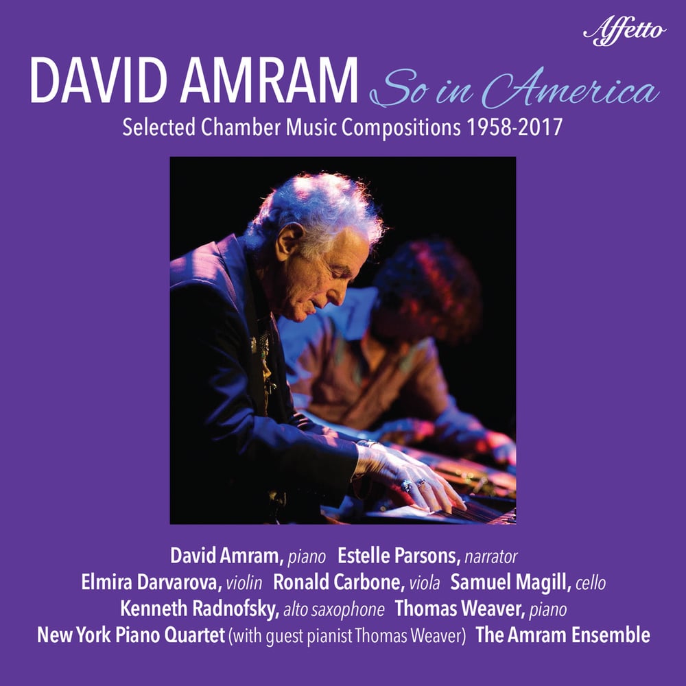 David Amram, David Amram: So in America in High-Resolution Audio ...